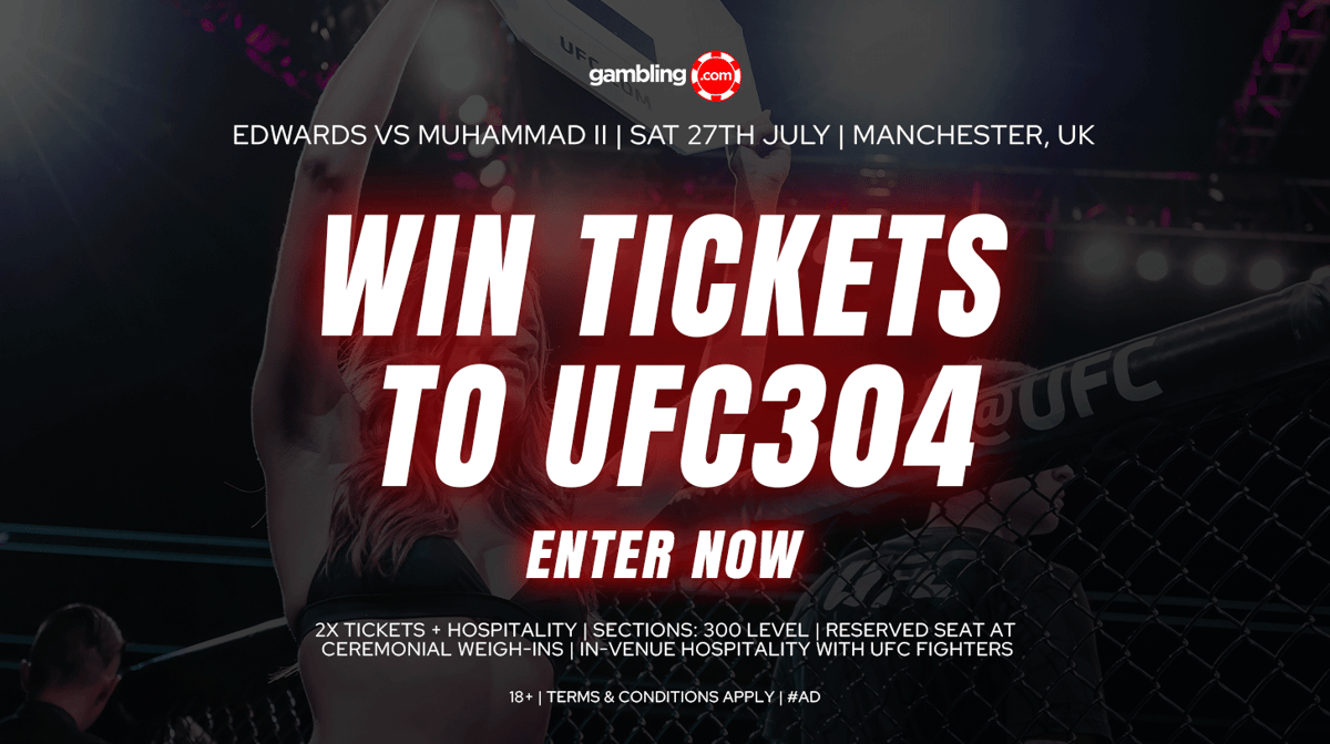 Win Two Free VIP Tickets For UFC 304 In Manchester